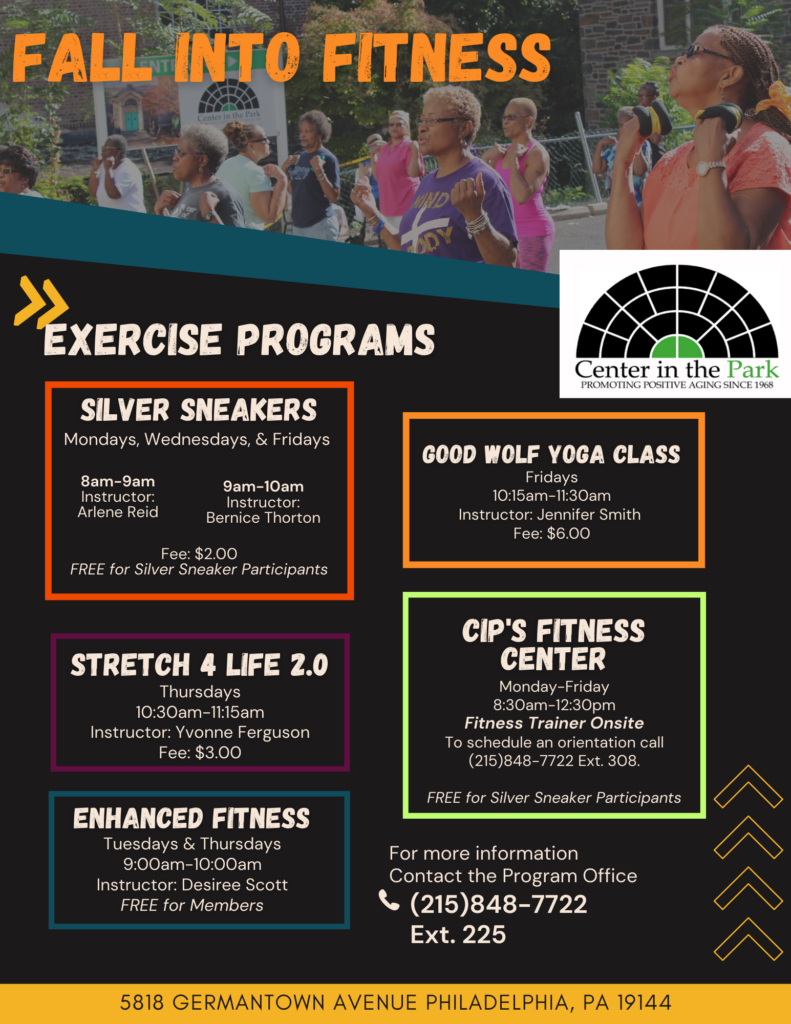Fall Into Fitness - Center in the Park